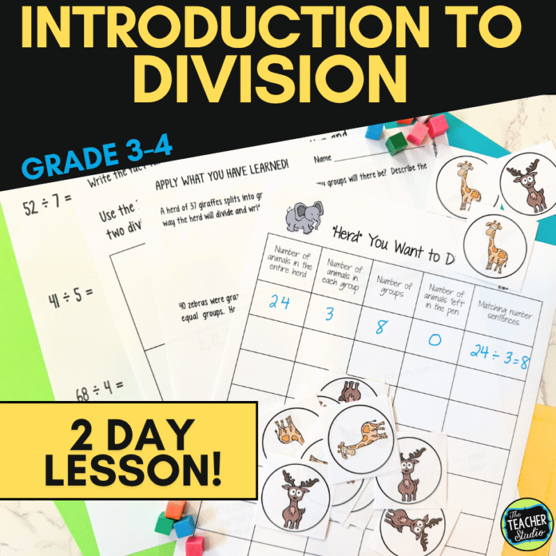 The Herding Game: Introducing Division Concepts - The Teacher Studio