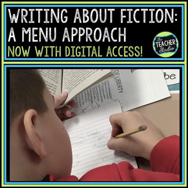Response to Reading: Digging Deeper into Fiction Reading and Writing ...