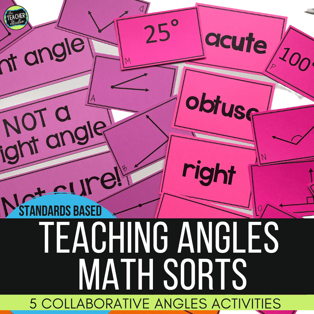 More help with teaching angles and using protractors! - The Teacher Studio