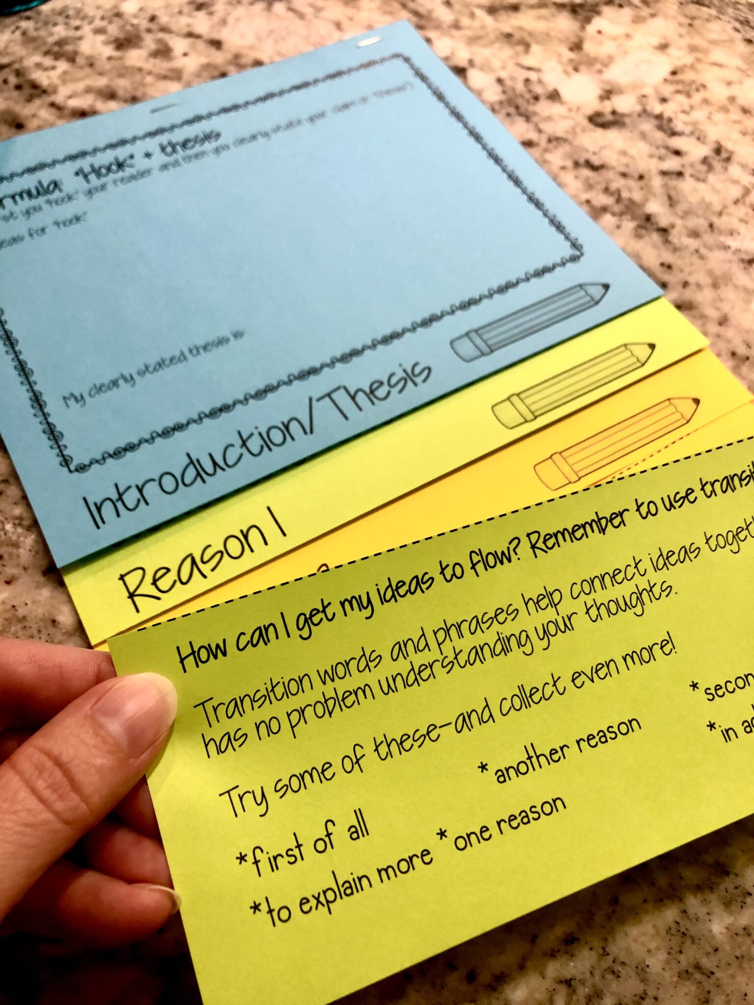 Opinion Writing Flipbook: Using a Graphic Organizer - The Teacher Studio