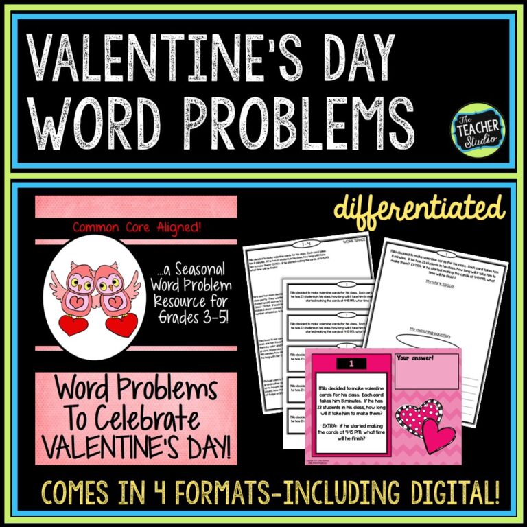 Valentine's Day Lessons and Activities - The Teacher Studio