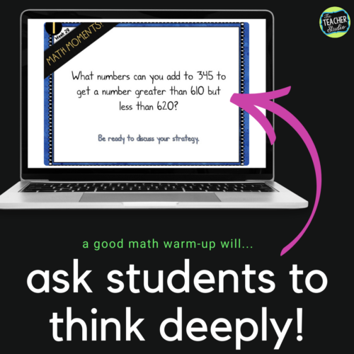 Using Math Warm-Ups: Best Practices - The Teacher Studio